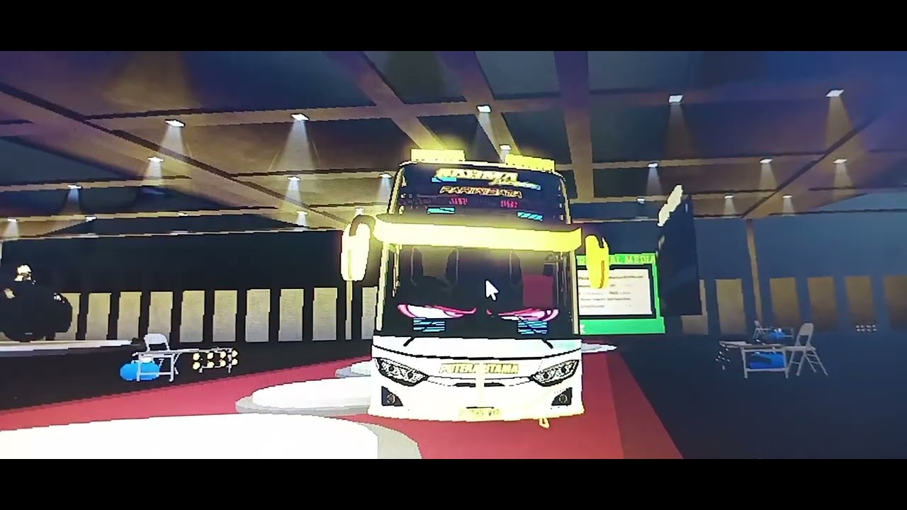 Bus Basuri Fabiola Elang Biru Games Roblox - YouTube