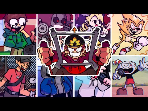 Challeng-EDD but Every Turn a Different Character Sings 🎤(FNF Challeng-EDD but Everyone Sings)