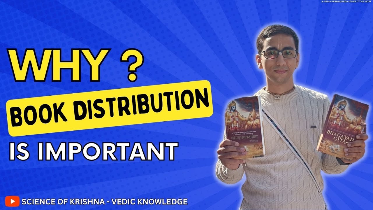 Why Book Distribution is Important in ISKCON ? | Gita Distribution 2023 ...