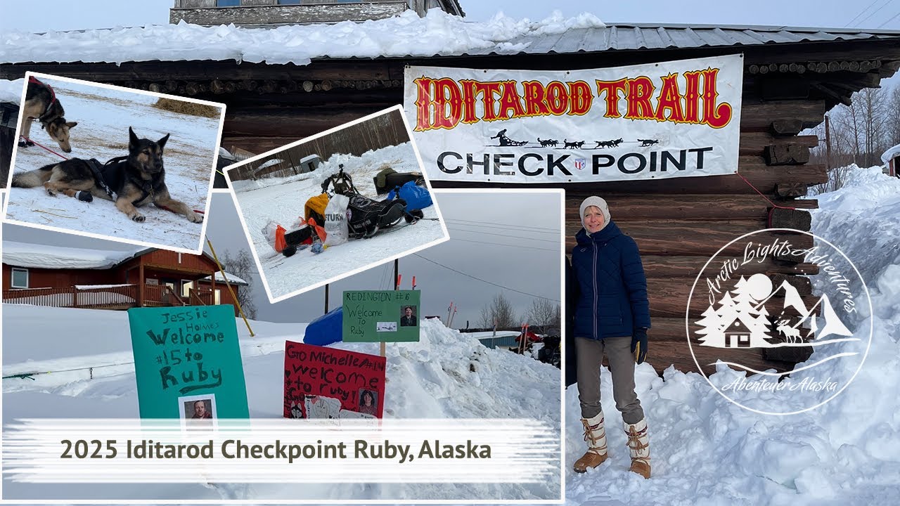 2025 Iditarod Checkpoint Ruby, Alaska - YouTube