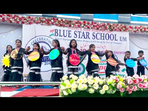 BSS | Planets Performance by students on 76th Republic Day | Blue Star ...