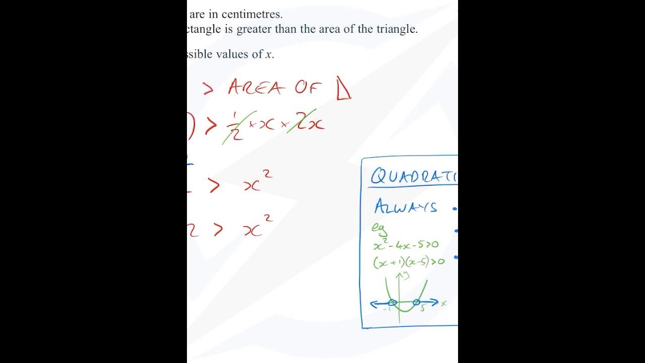 Question 23 Solution Tutorial | GCSE Maths Revision | Edexcel | Nov ...