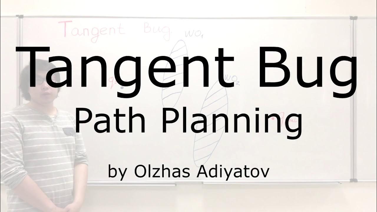Tangent Bug - Path Planning Algorithm Explanation - YouTube