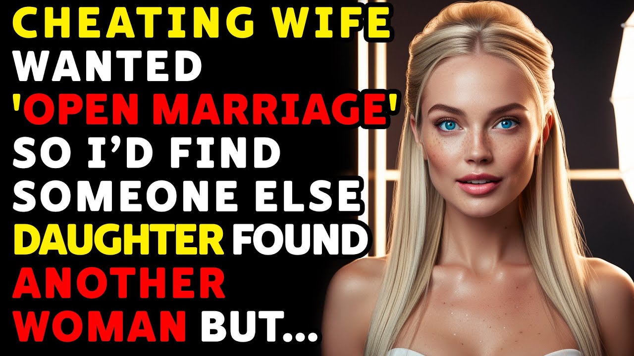 The Wife, Who Was Cheating, Wanted Me To Find Someone Else And Agree To An Open Marriage - YouTube