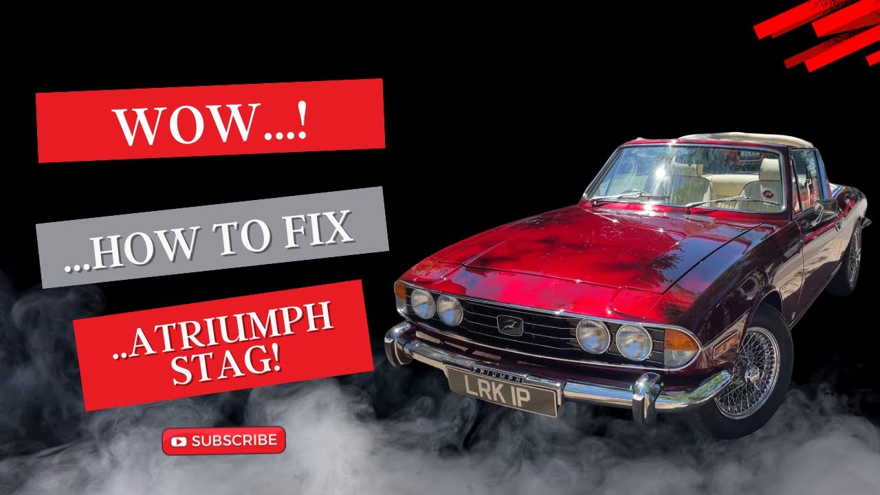How to Fix a Triumph Stag – Expert Workshop & Restoration Tips! ️ - YouTube