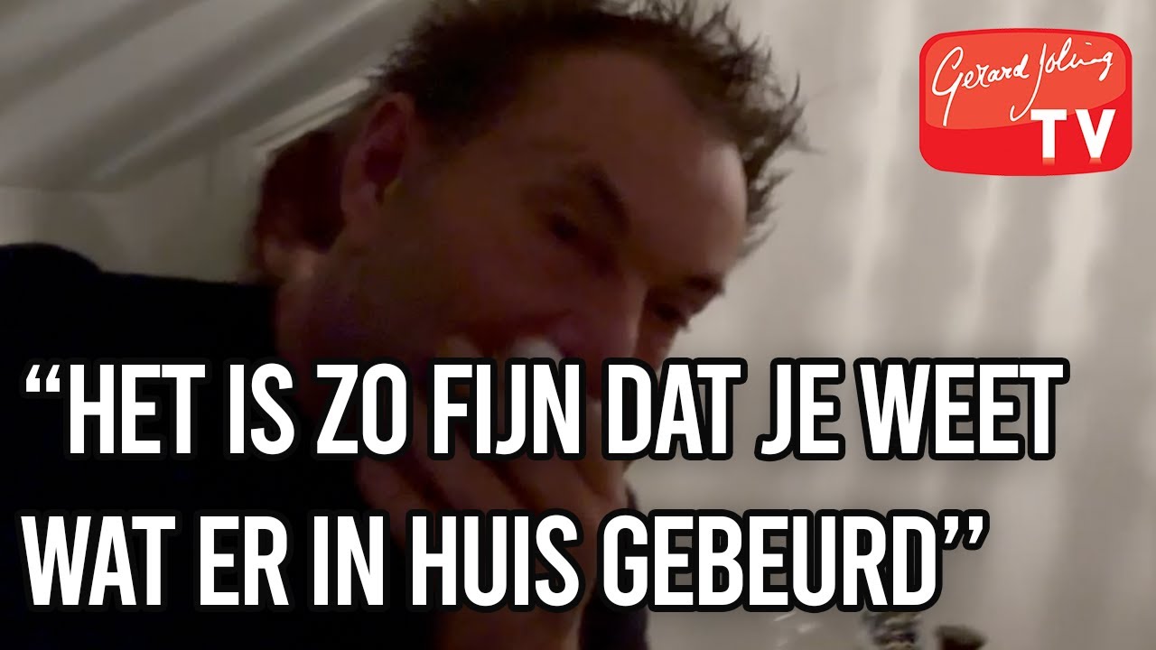 HET IS ZO FIJN DAT JE WEET WAT ER IN HUIS GEBEURD I Gerard Joling TV ...