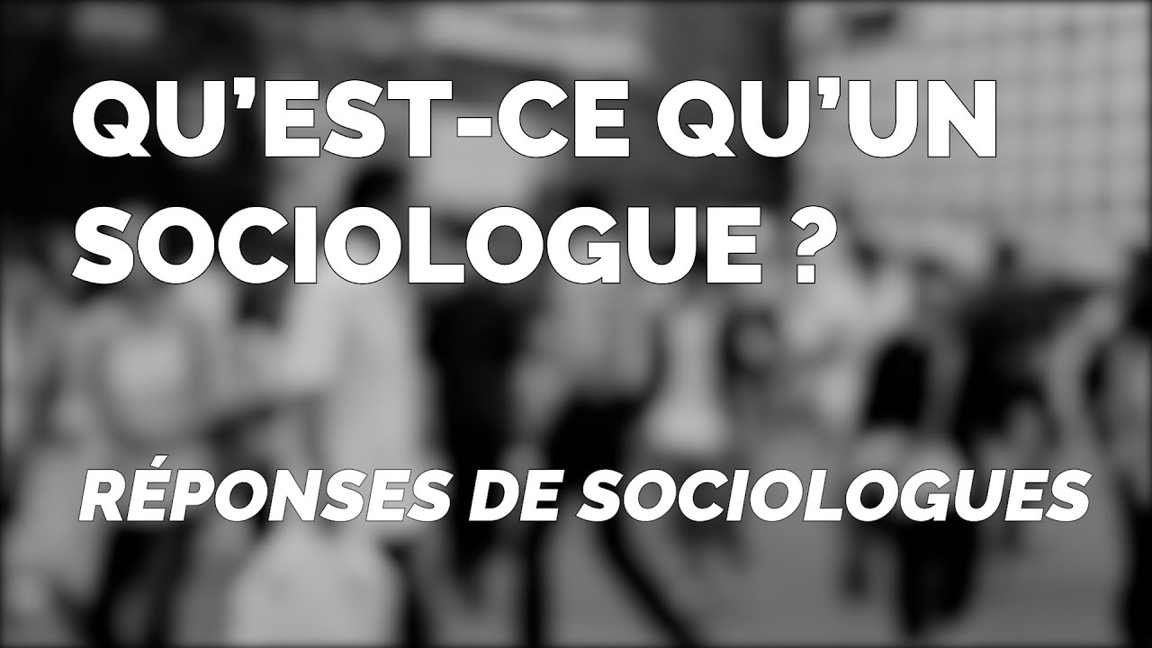 Teaser - Qu'est-ce qu'un sociologue ? (ft. @NantesUniv ) - YouTube