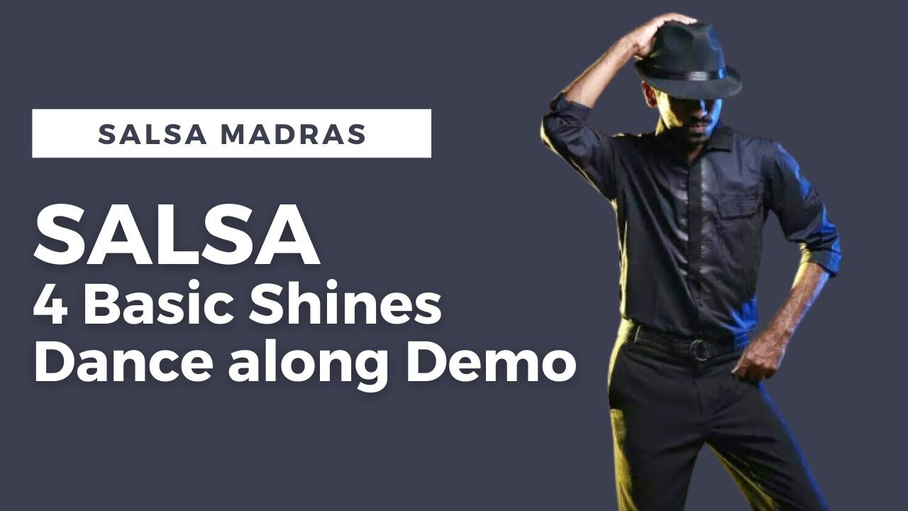 Salsa for Beginners | 4 basic Shines | Arun Pauer | Salsa Madras - YouTube