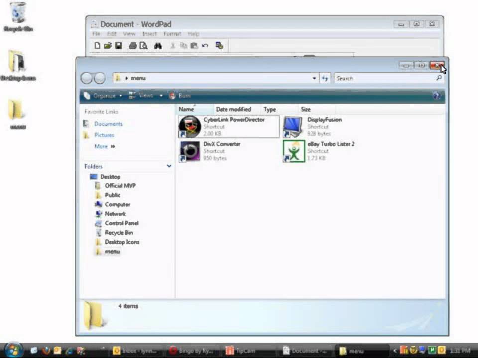 How to clean the icons off your desktop - YouTube