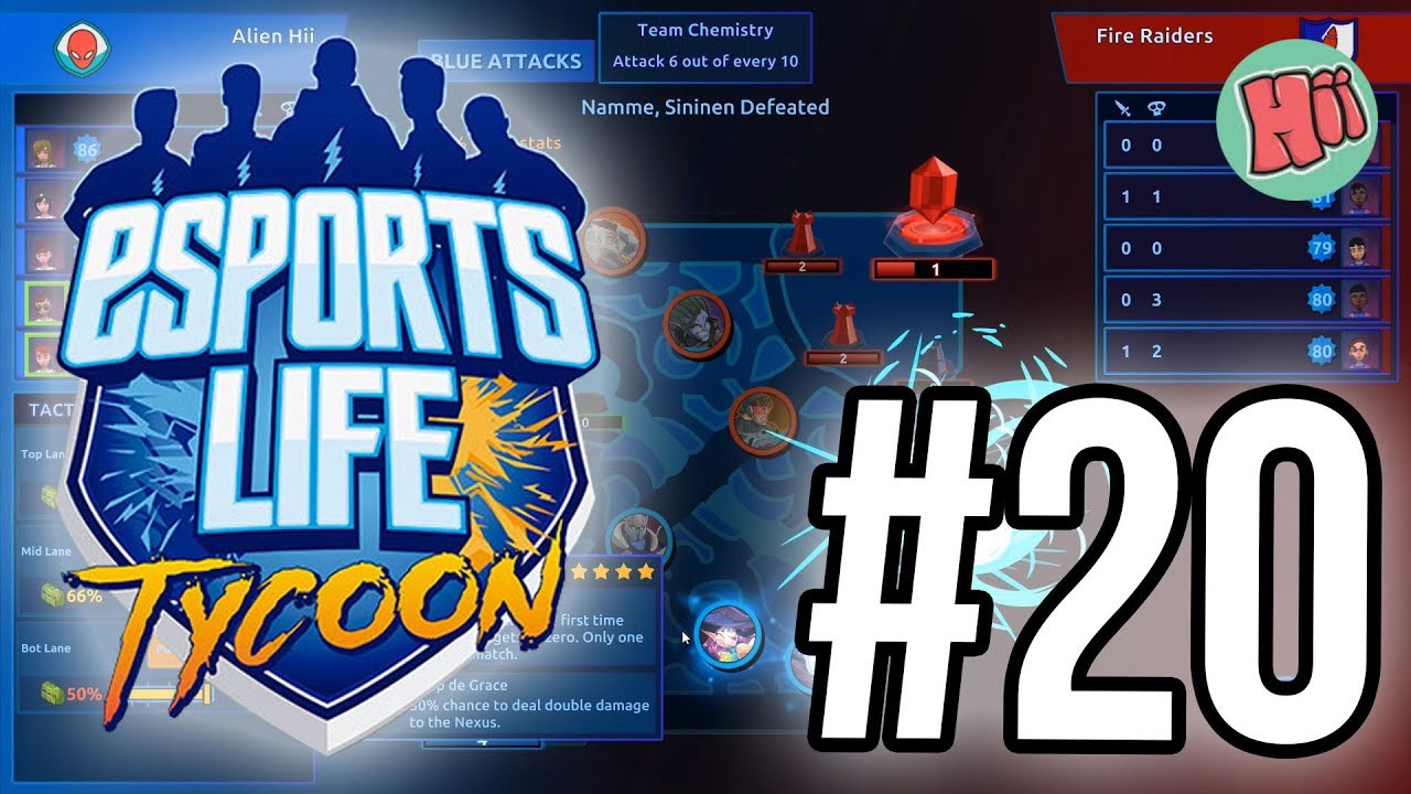 CEO ลงคุมเกมด้วยตัวเอง จะชนะได้หรือไม่!! | Ep.20 - Esports Life Tycoon [ไทย] - YouTube