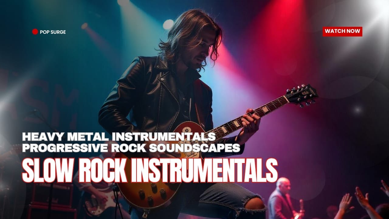 Slow Rock Instrumentals - Progressive Rock Soundscapes - YouTube