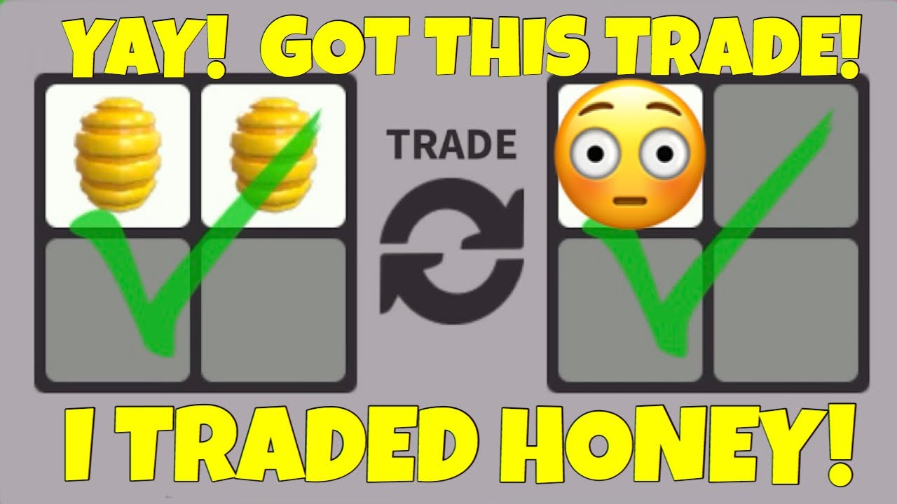 Yay! I Traded HONEY From The Adopt Me Nerf Bee Blaster! - YouTube