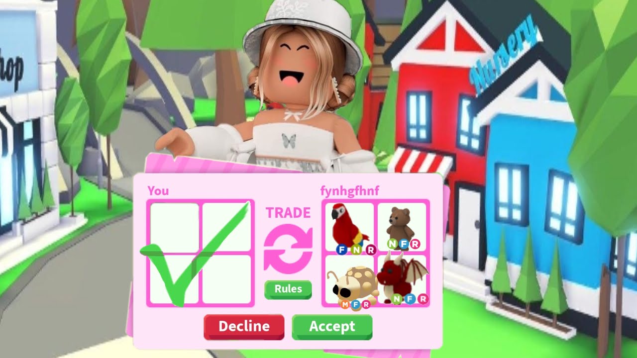 Adopt me inventory tour - YouTube