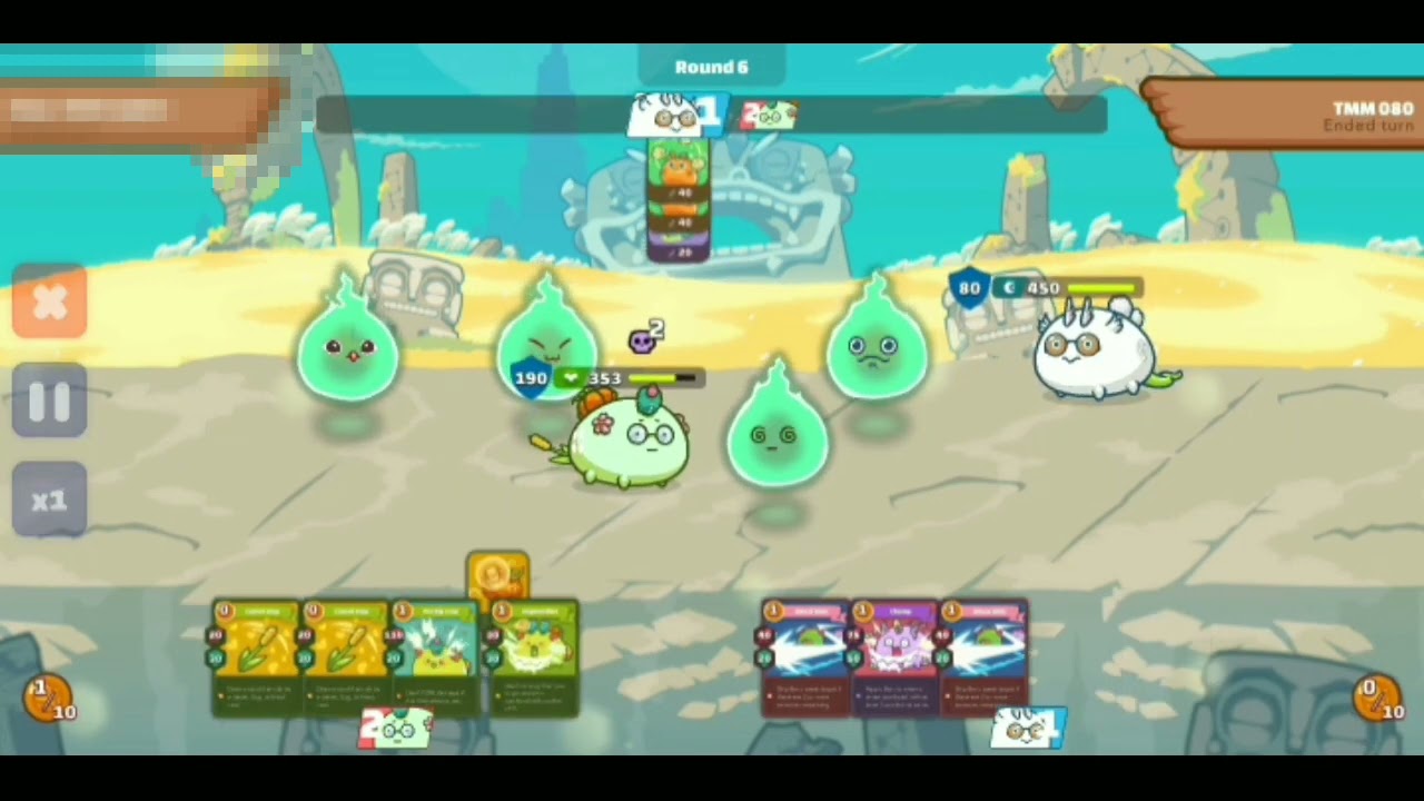 Axie Infinity bug 101 cattail no draw 2022 - YouTube
