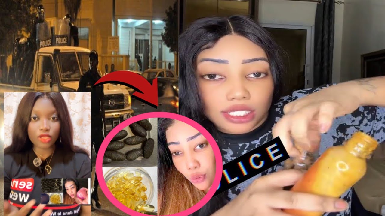 Boulettes pour fesses : 7 arrestations dont la célèbre tiktokeuse Alima ...