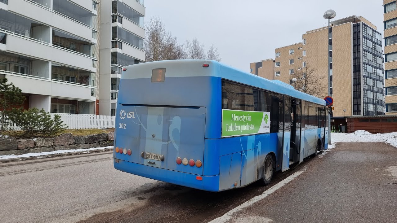 Koiviston Auto Lahti 302 Kabus TC4A4 @ LSL bus line 3 in Lahti, Finland ...