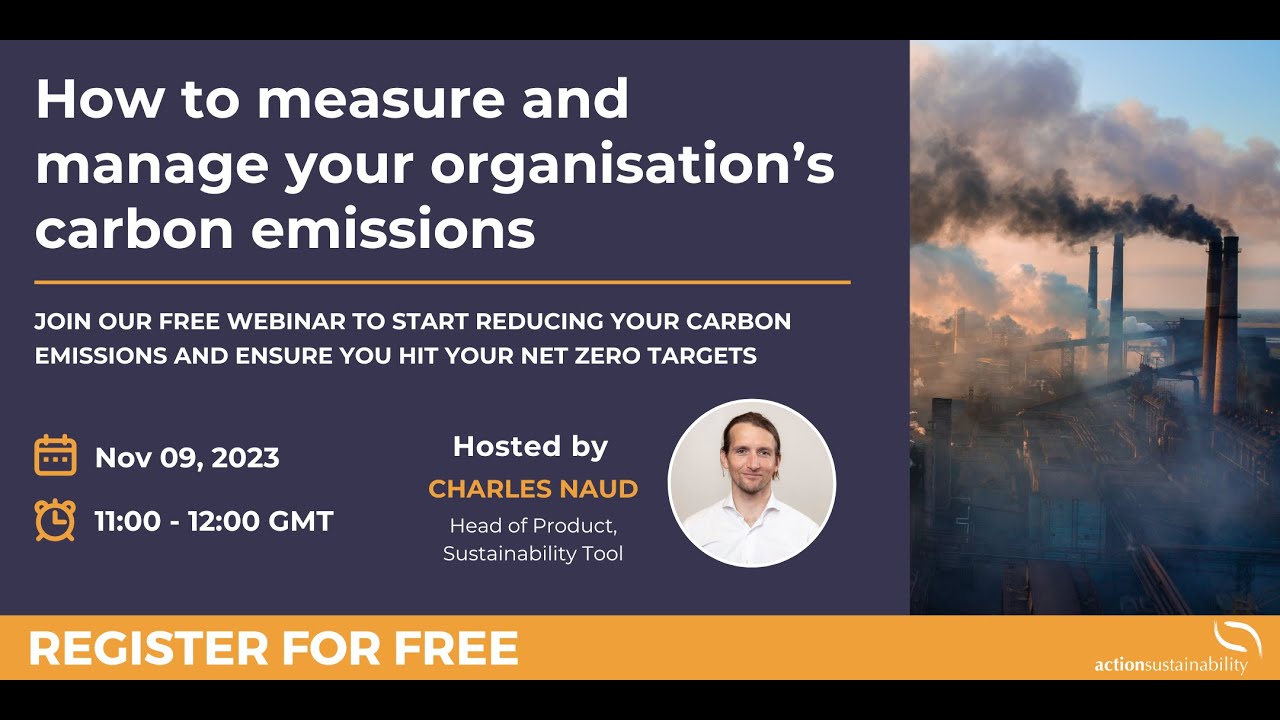 How to measure and manage your organisation’s carbon emissions - YouTube