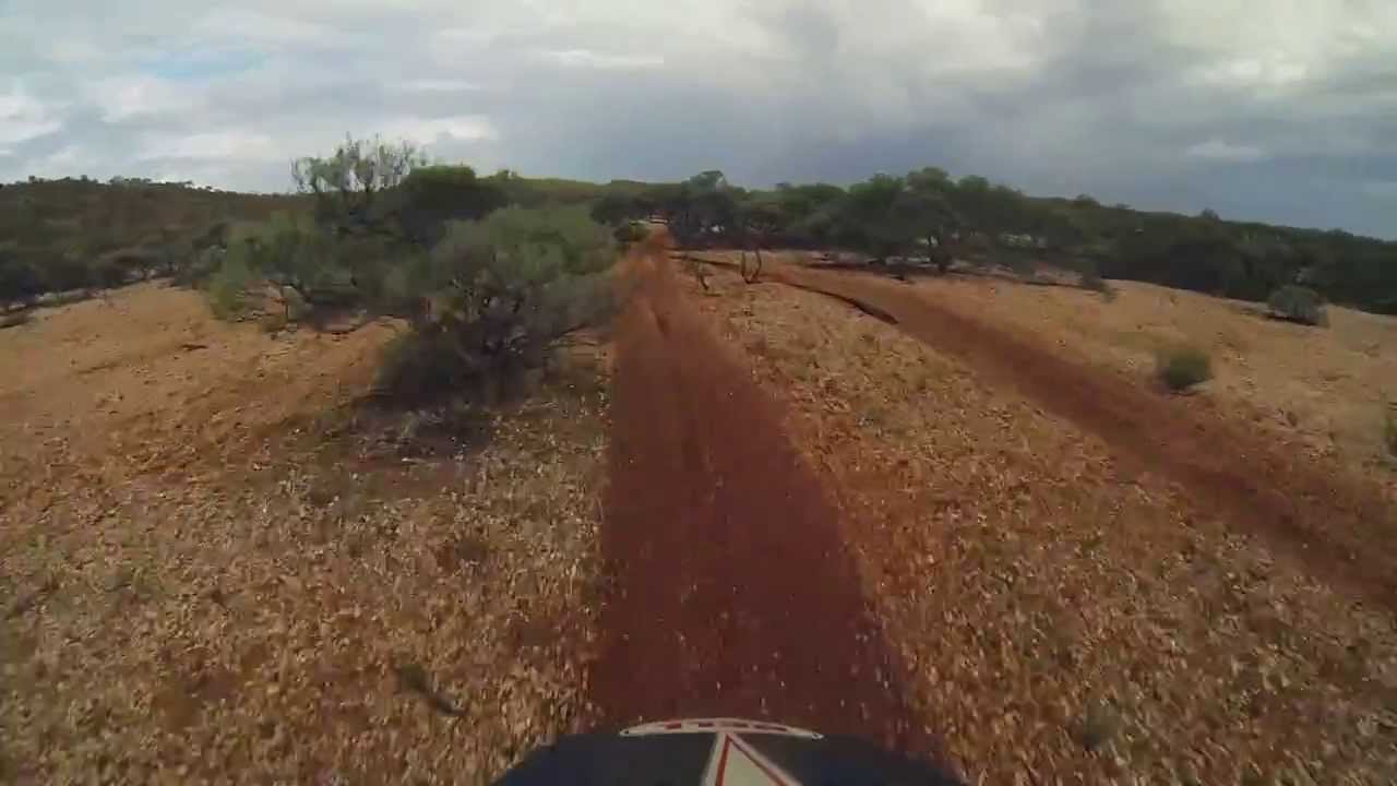 Riding Rocklea Station Paraburdoo - YouTube