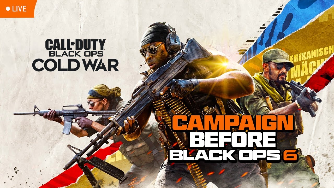 PLAYING CALL OF DUTY BLACK OPS COLD WAR(5) CAMPAIGN BEFORE BLACK OPS 6 ...