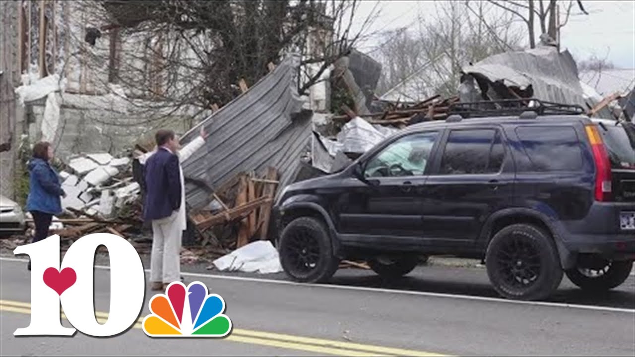 Community rallies together after tornado blows through Sunbright, Tenn ...