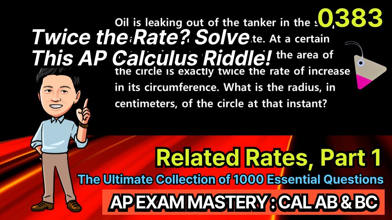 The Ultimate Collection for AP Exam 0383 | Twice the Rate? Solve This AP Calculus Riddle! - YouTube