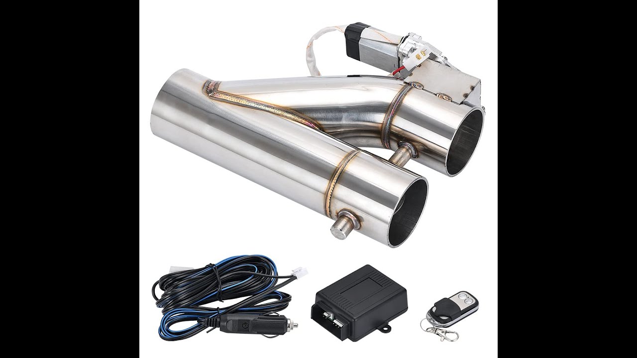 Instalación de sistema cut out de escape electrónico - YouTube