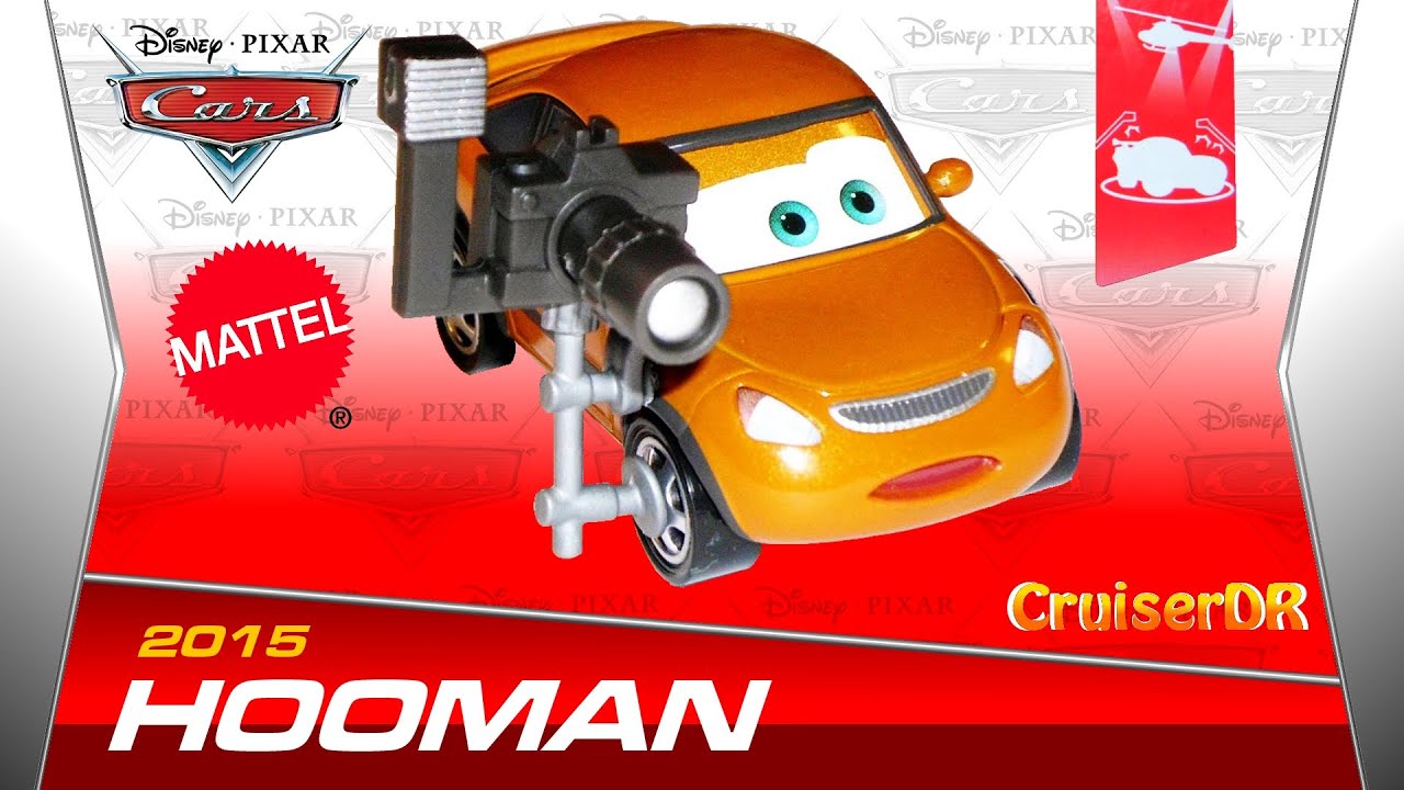 Disney Pixar Cars 2015 Single Pack Diecast Hooman 1:55 Scale Mattel ...