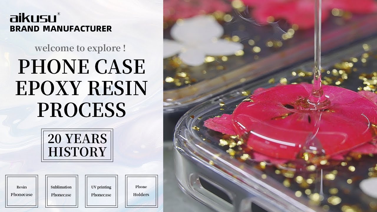 DIY Resin Cell Phone Cases| Uncovering the Secrets Behind the Flow of ...