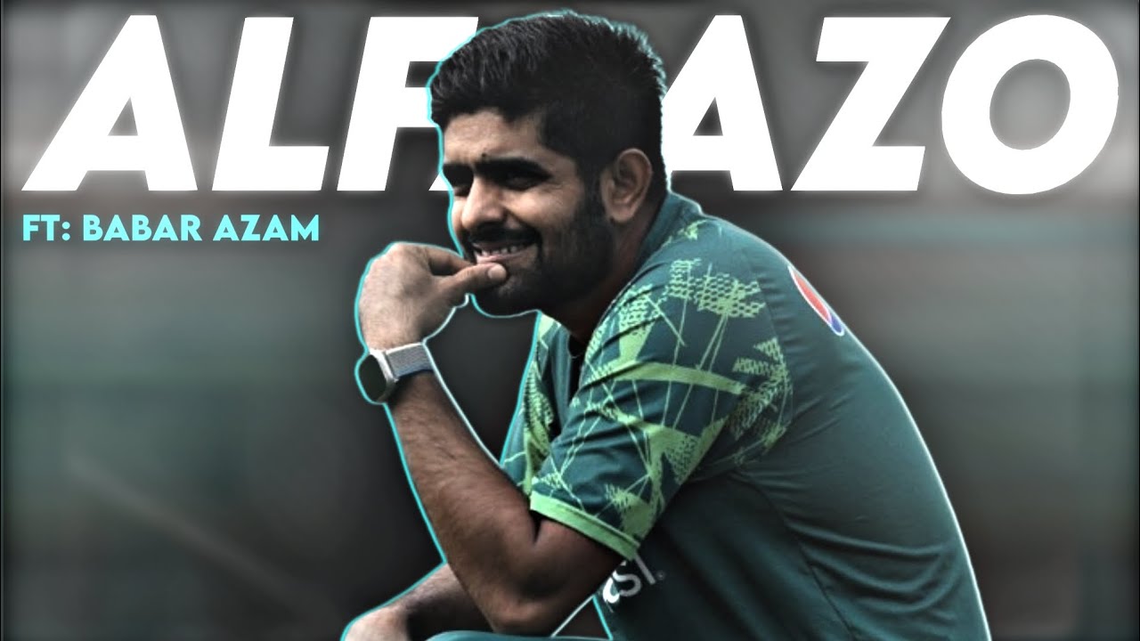 Babar Azam x Alfaazo ️‍🩹 • Babar Azam Beat sync edit • Shayan Editz - YouTube