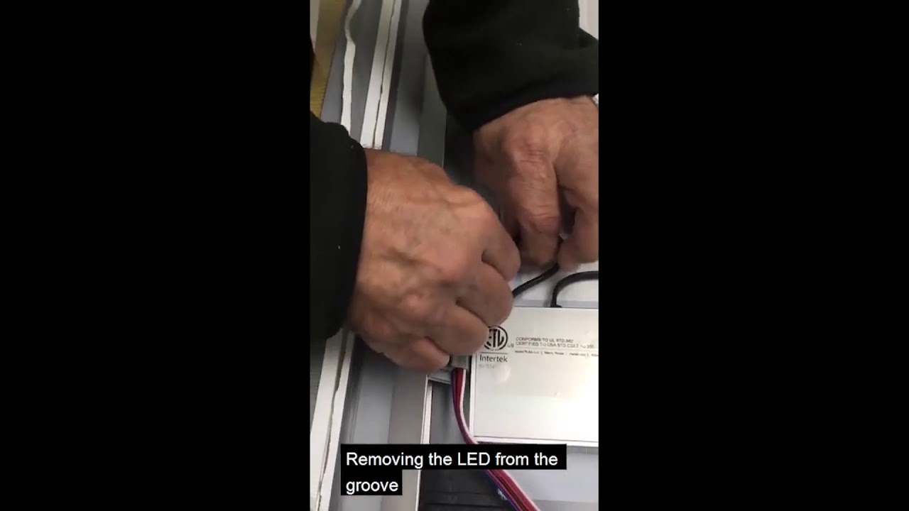 Slique Mirror LED replacement - YouTube