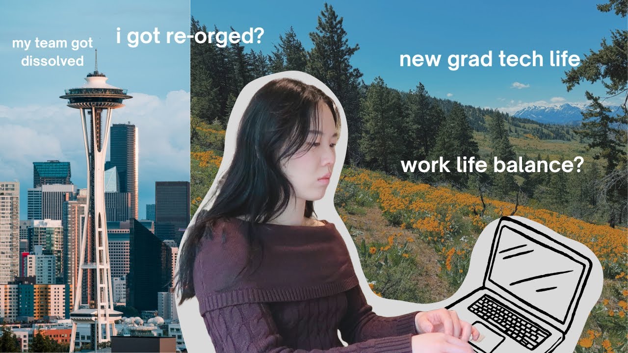 (un)typical work week as a new grad tech girly | re-org, hybrid work ...
