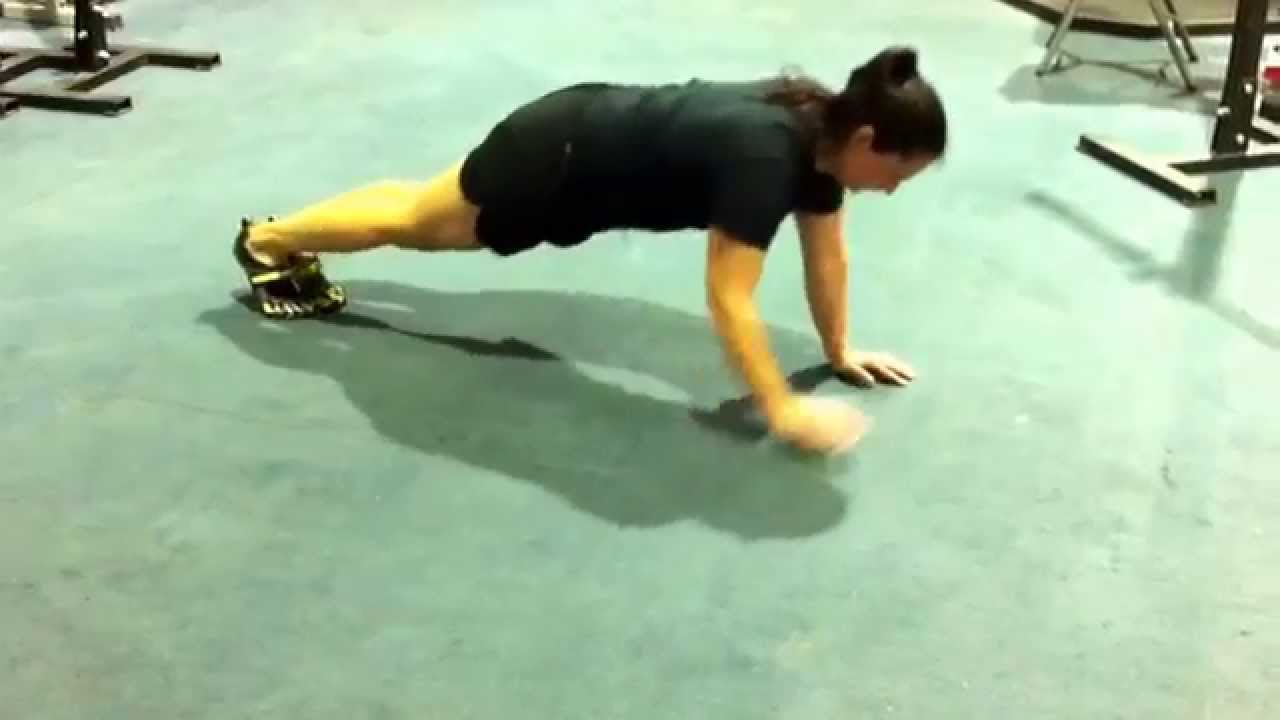 Hand walk push up 3/6/3 - YouTube