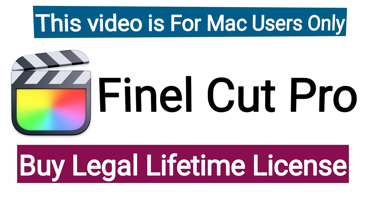 how to buy Lifetime License of Final Cut Pro | Amir Tech Info - YouTube