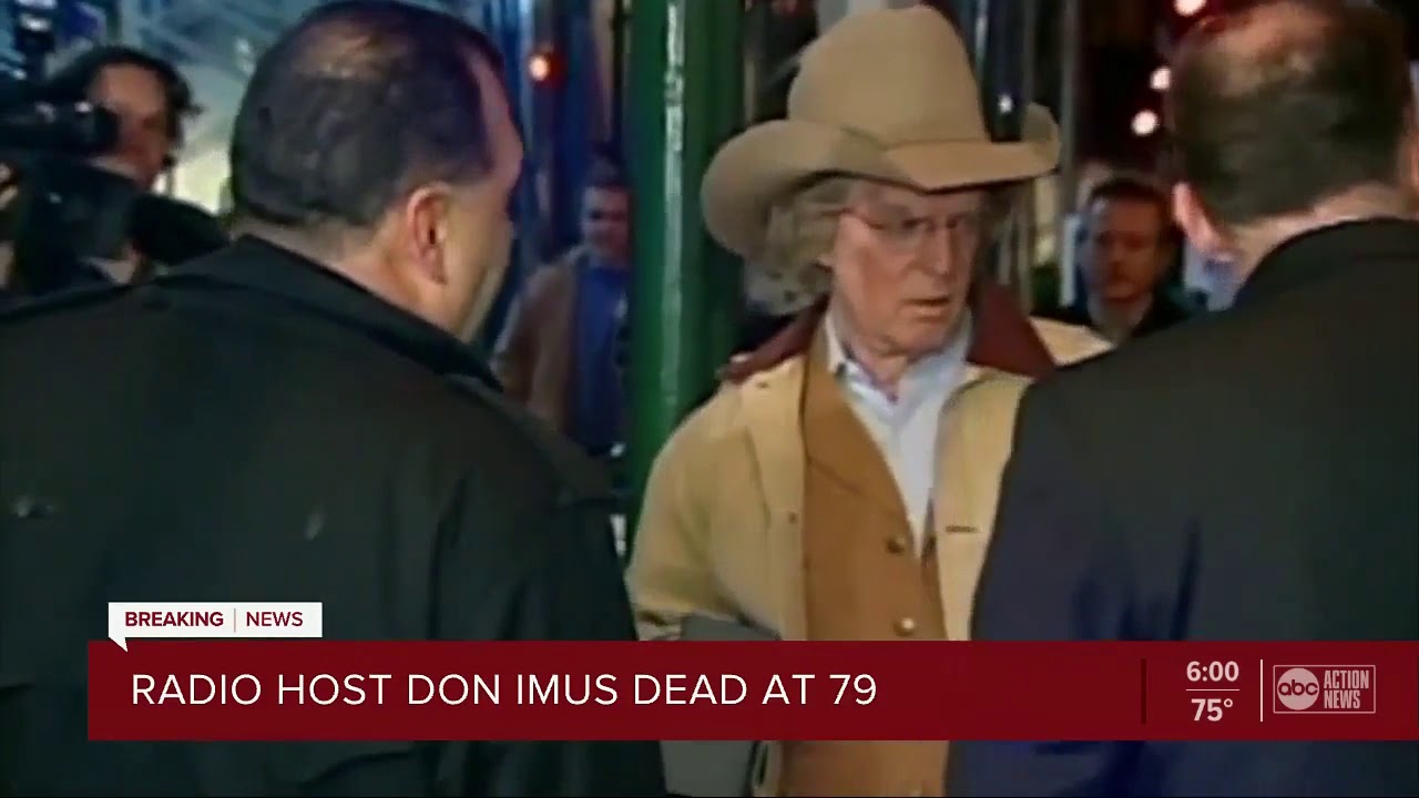 Don Imus, longtime radio personality, dead at 79 - YouTube
