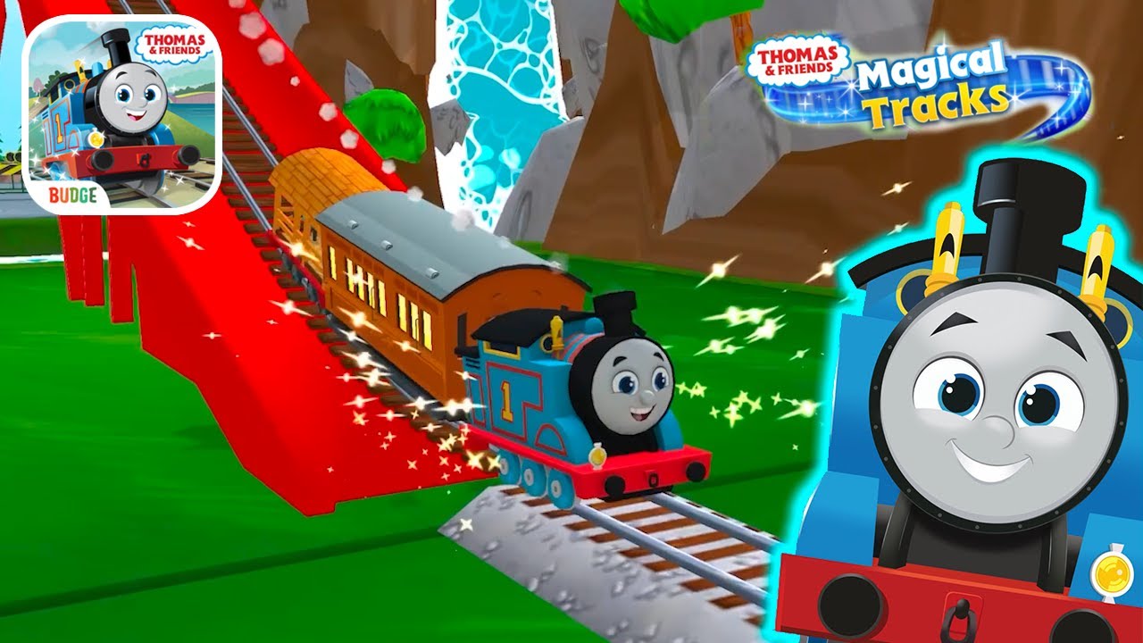Thomas & Friends Magical Track 🚂🎃⭐ Thomas Makes a Big Jump On the Red ...