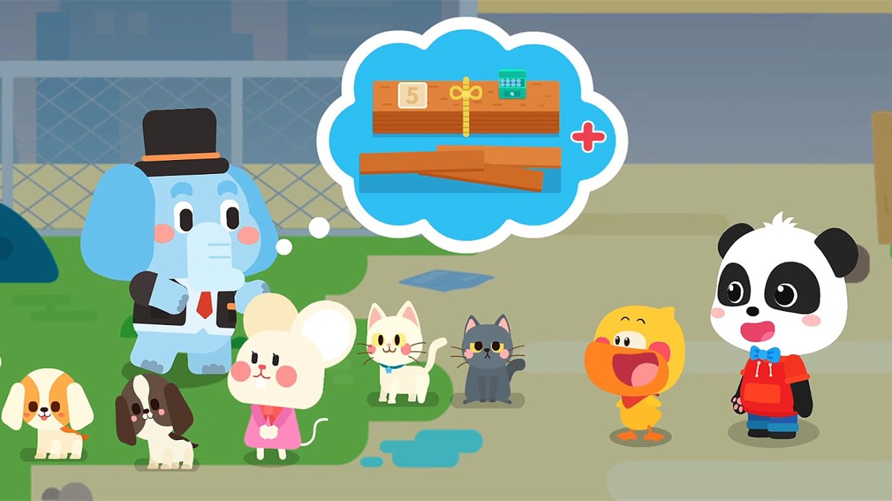 Baby Panda's Math Adventure - Addition Within 10 | Babybus Math Game ...