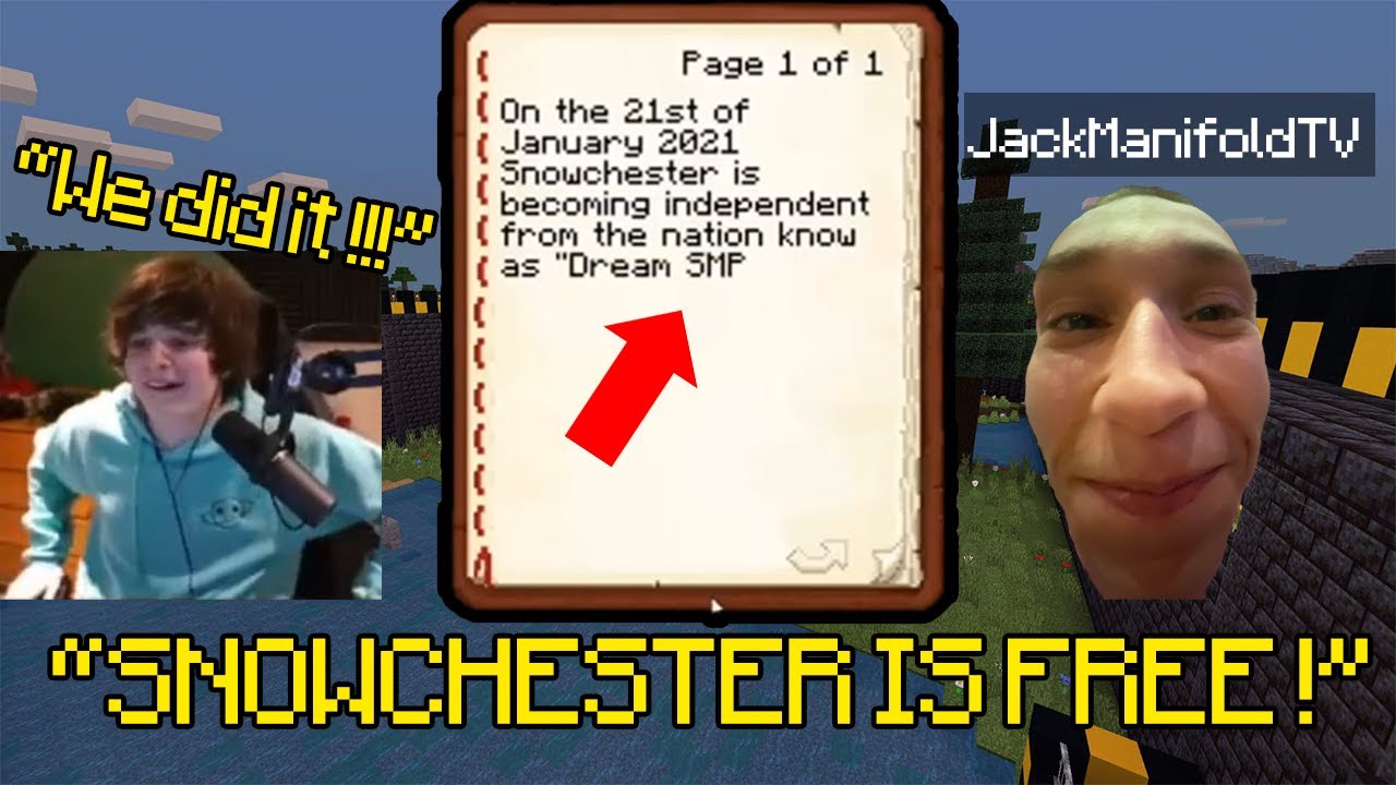 Tubbo CLAIMS SNOWCHESTER As INDEPENDENT from Dream SMP ! - YouTube