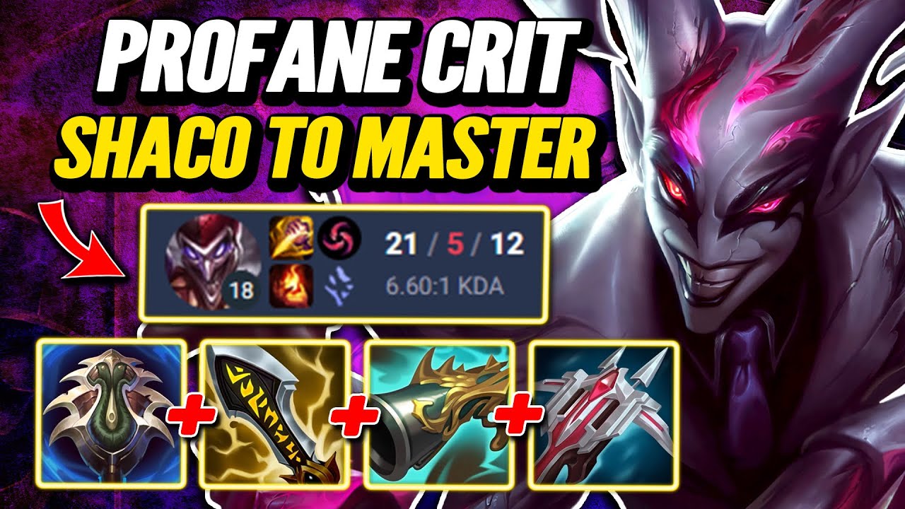 Intense Profane Crit Shaco - S14 Dia Ranked [League of Legends] Full ...