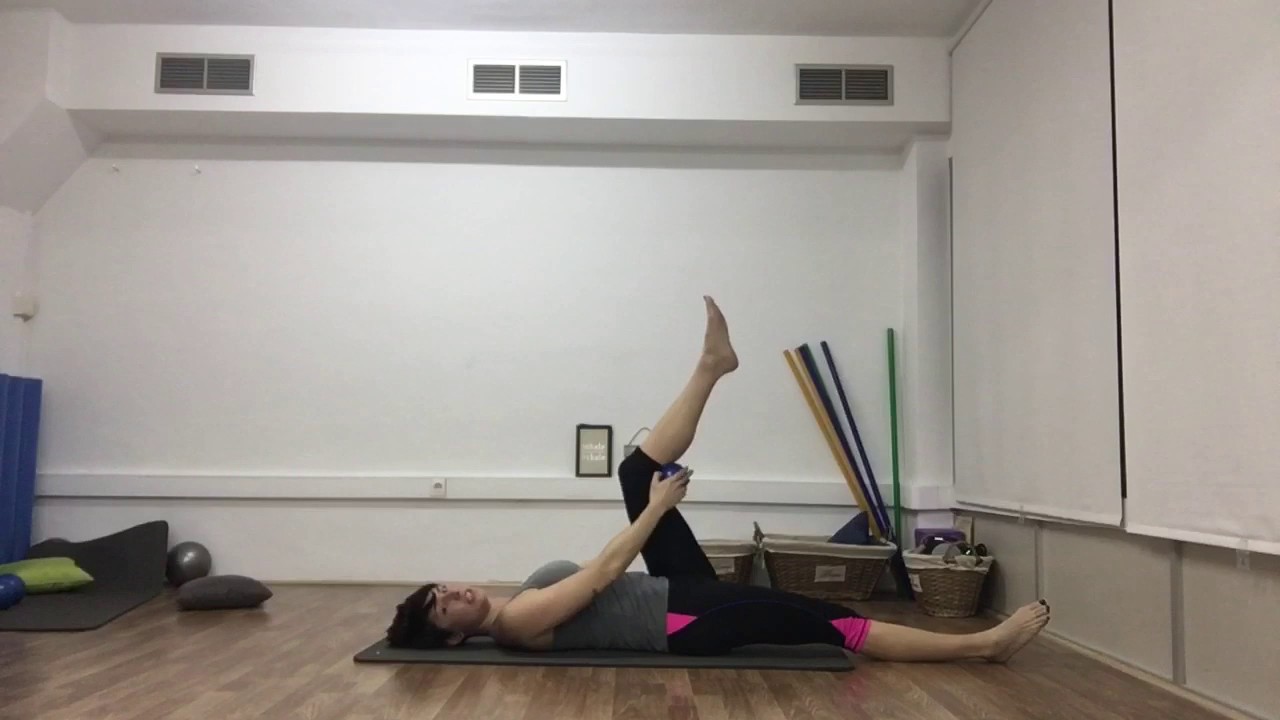 PILATES TONING BALLS MATWORK - YouTube