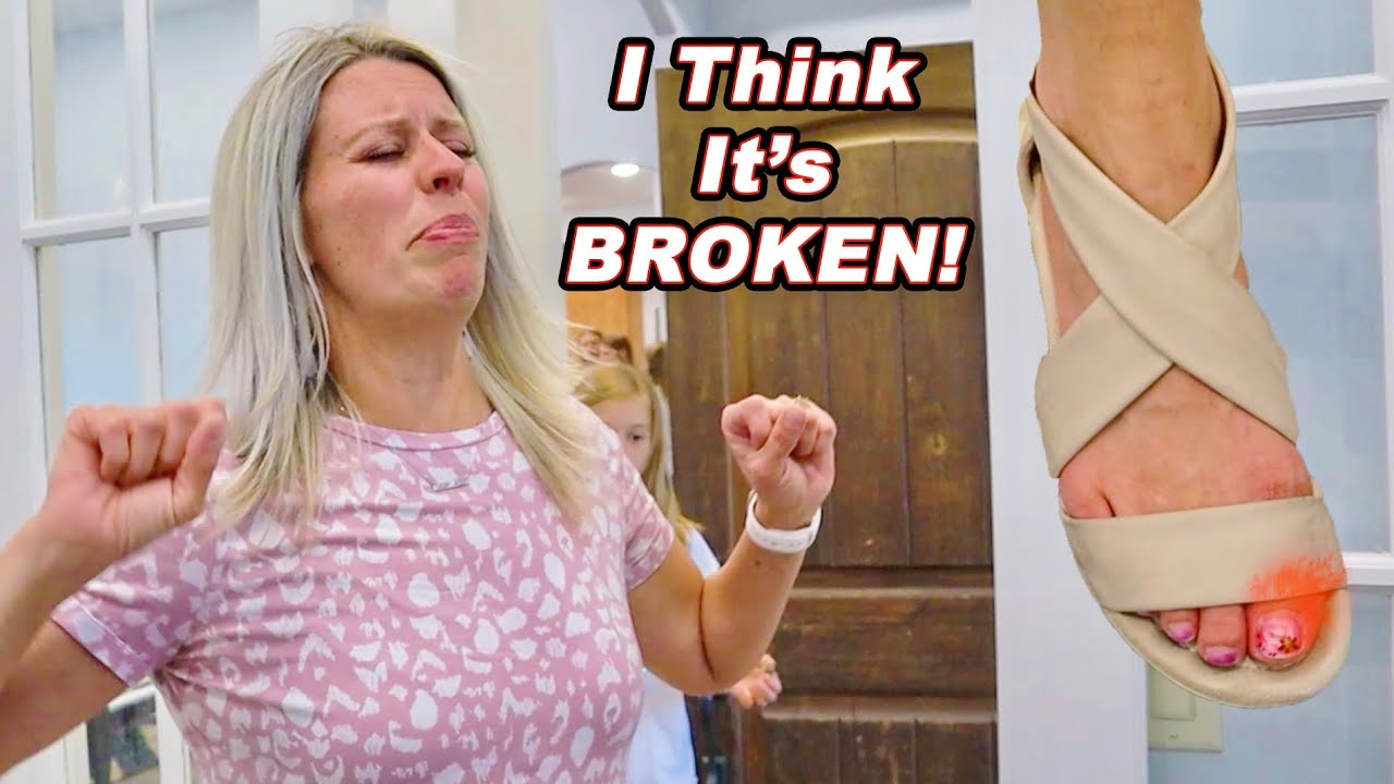 SMASHED Her Big Toe! - YouTube