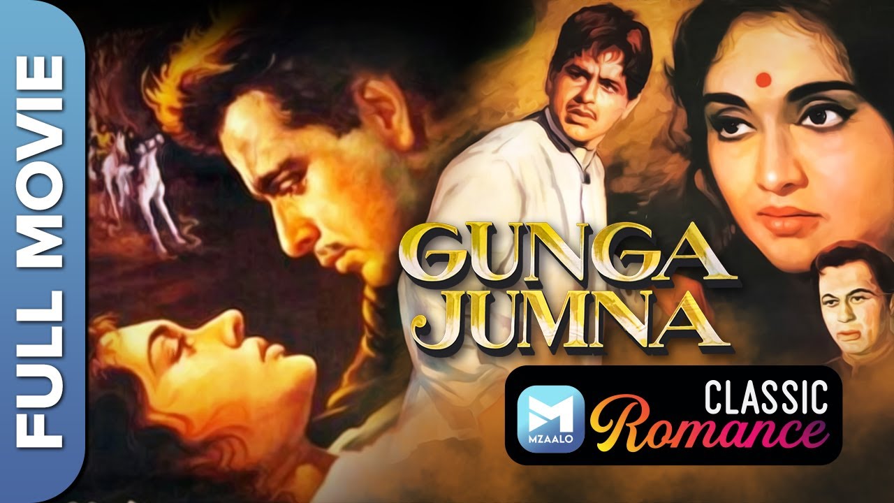 गंगा जमुना (1961) | Gunga Jumna | Full Movie | Dilip Kumar ...