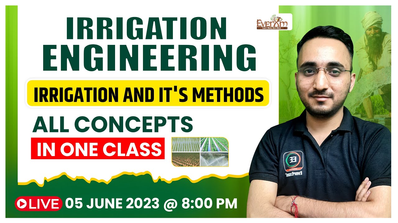 Irrigation Engineering | All Concepts in One Class | by Avnish Sir | DDA JE/SSC JE CIVIL ...