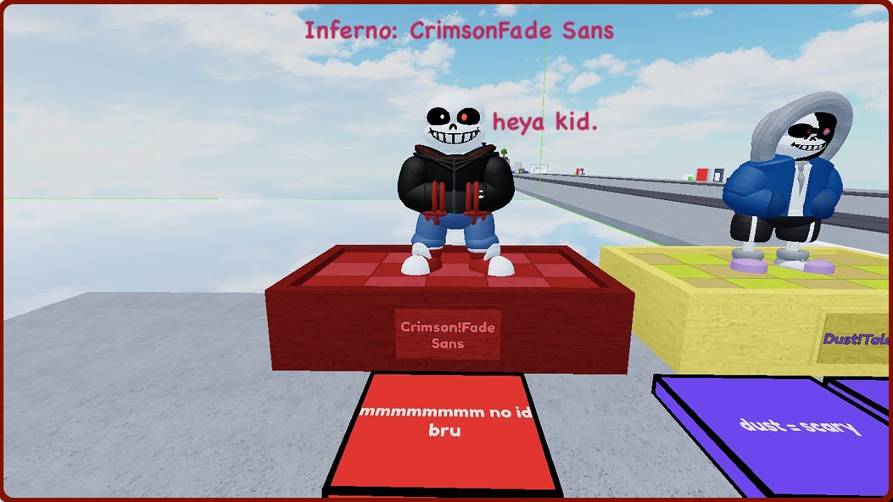 | Inferno Crimson Sans | Sans Model | Roblox Obby Creator!!! | - YouTube