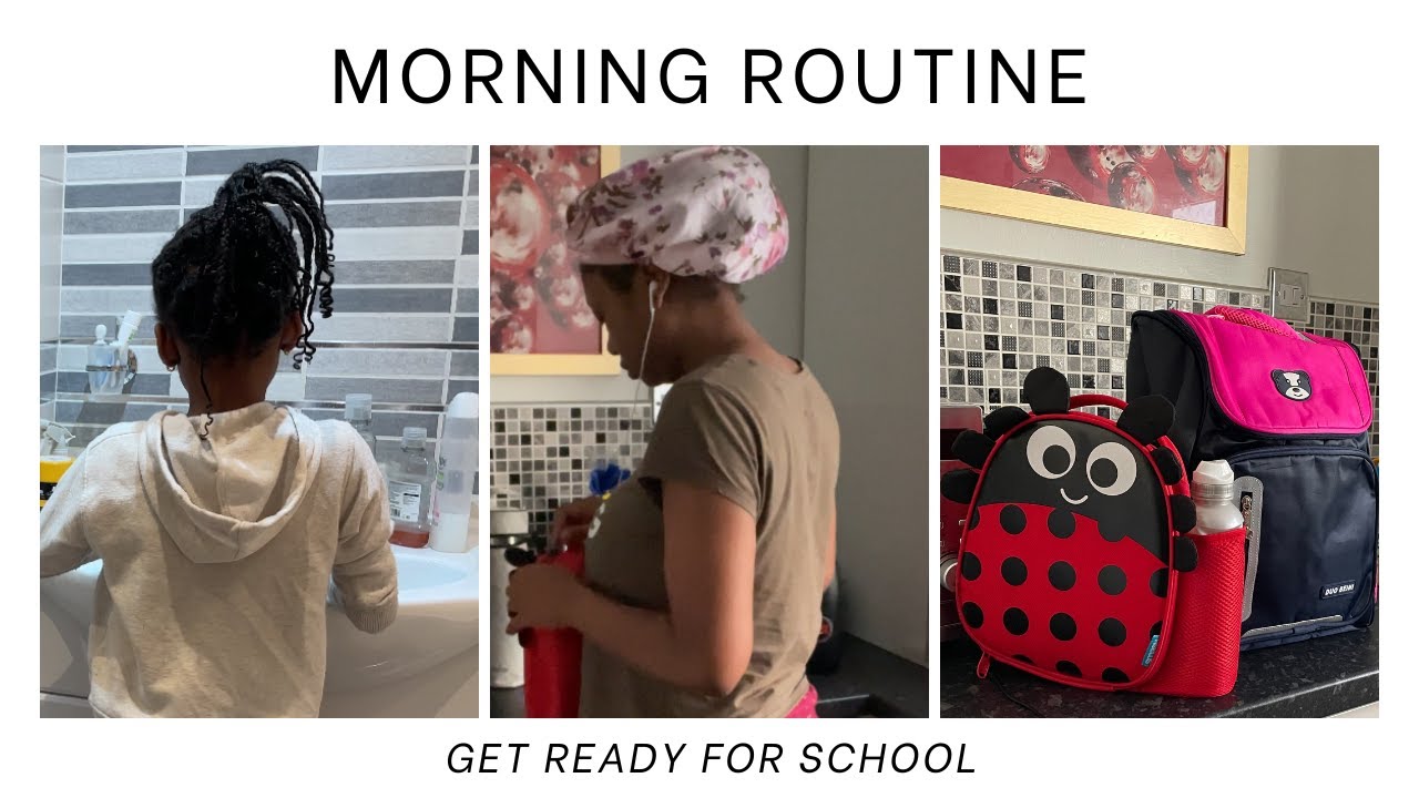 PRODUCTIVE MORNING ROUTINE || LIFE AS A STUDENT MOM || LUNCH PACK - YouTube