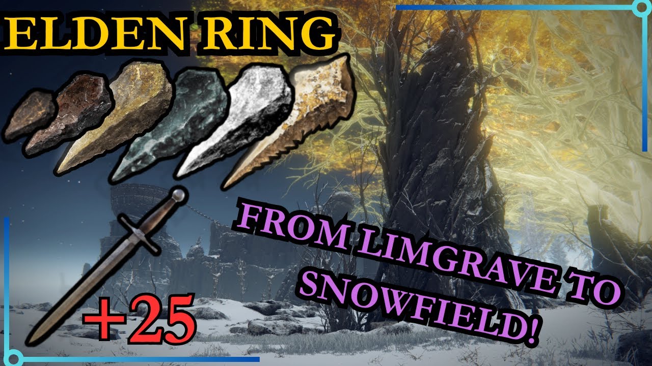 Elden Ring - MAX WEAPON without fighting any Boss - YouTube