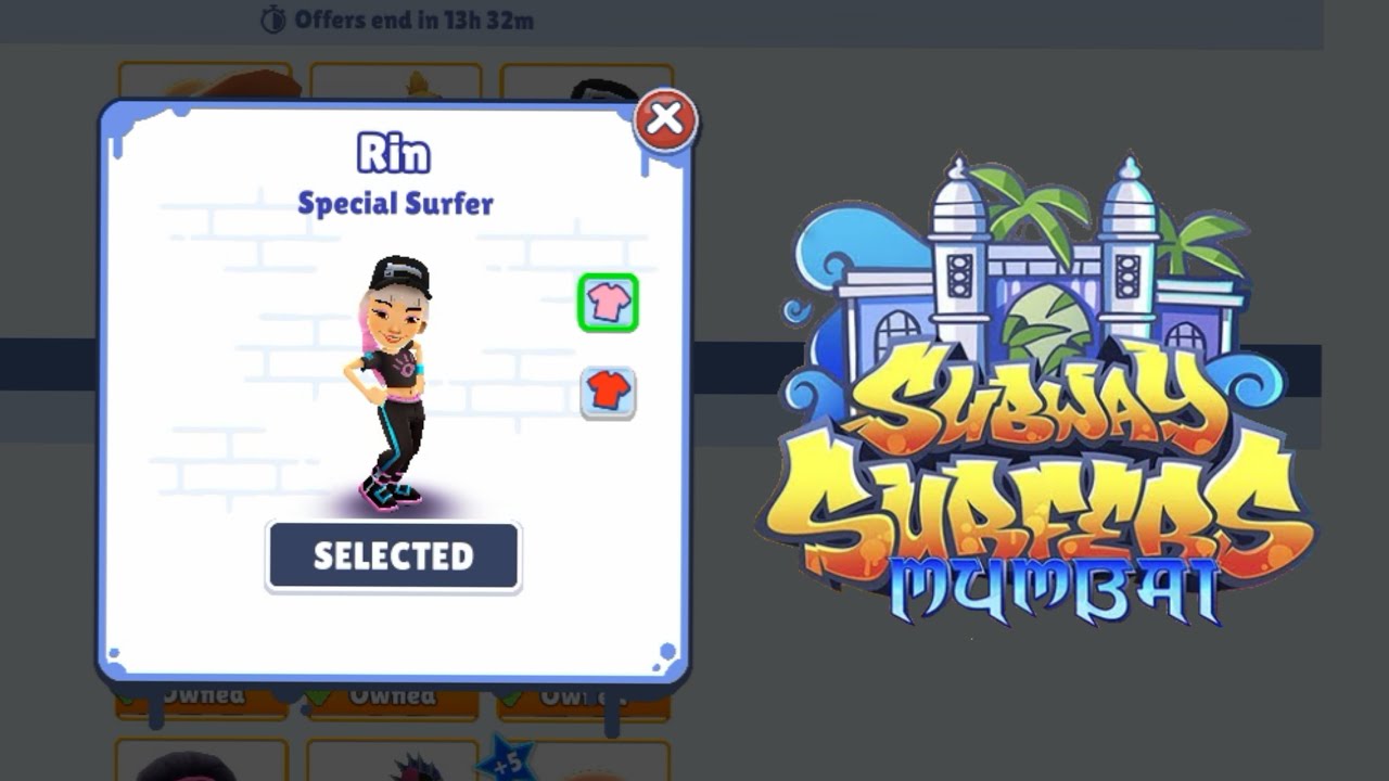 SUBWAY SURFERS MUMBAI 2021 | RIN GAMEPLAY - YouTube