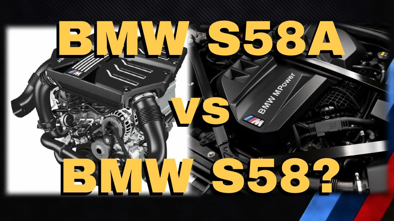 BMW S58 Engine(s): Different Configurations under the hood - YouTube