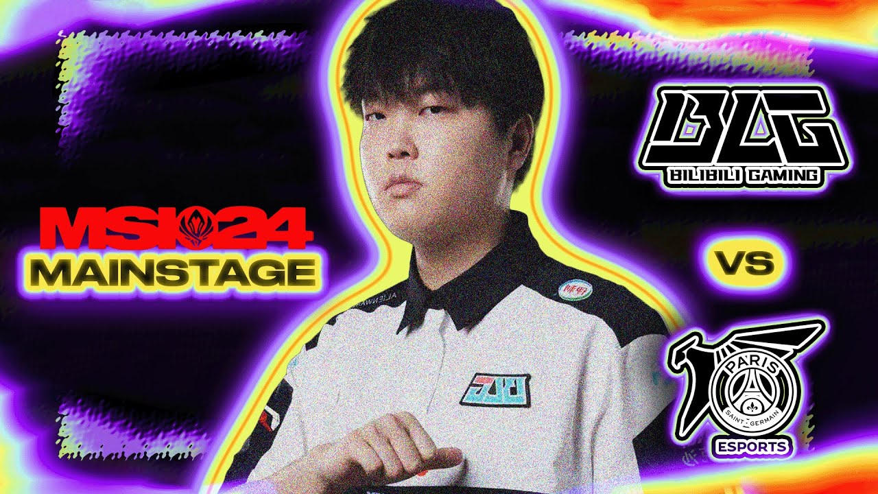 WAS PASSIERT HIER?! | GAME 2 - BLG vs PSG | MSI 2024 MAIN STAGE - YouTube