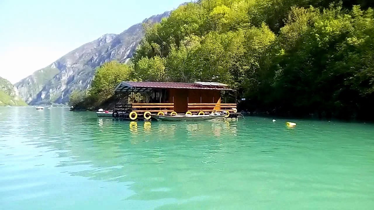 Jezero Perucac splav ponton izdavanje. - YouTube