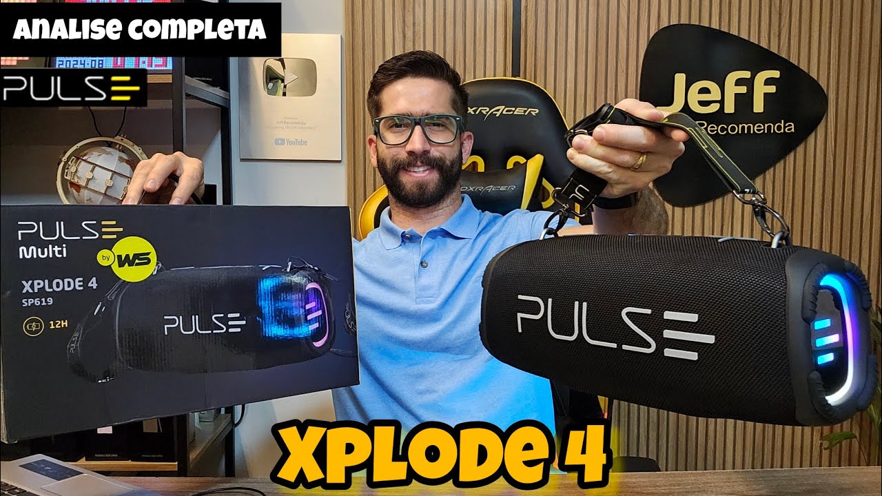 PULSE XPLODE 4 50W IPX5: Essa caixa de som é BOA MESMO? Vale a pena ...
